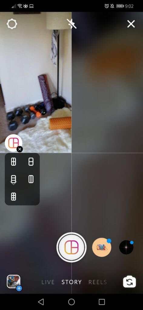 How to Layer Multiple Pictures on One Instagram Story