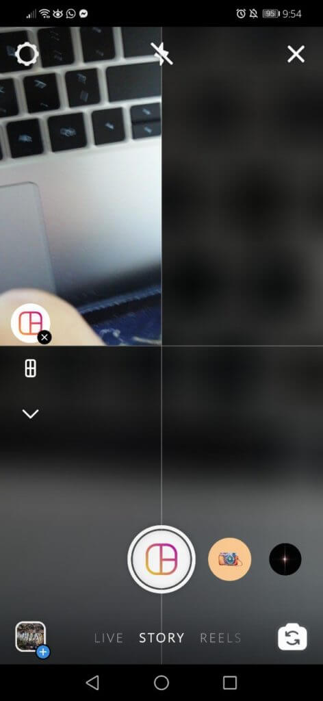 How to Layer Multiple Pictures on One Instagram Story